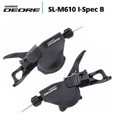 Deore SL M610 - I Rapidfire Plus Shifting Lever (Pair) 3x10
