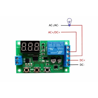 Current detection module overcurrent protection relay switc