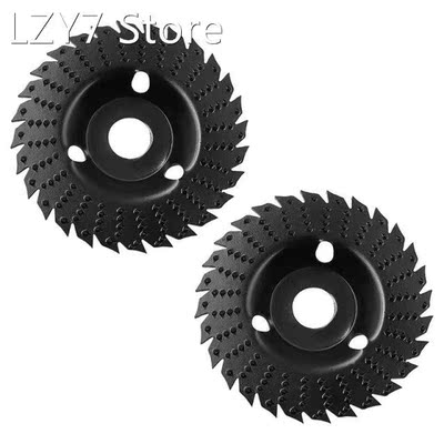 2 Pack Wood Carving Disc for Angle Grinding Wheel Wooden Dis