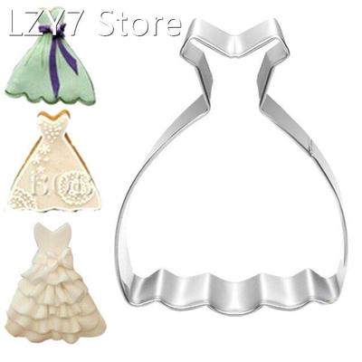 Cake Mold Wedding Dress Princess Gown Cookie Cutter Biscuit