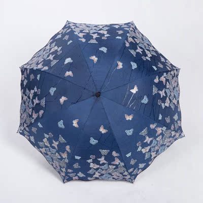 Creative Blossoms In Water Folding Umbrella Vinyl Sunscreen