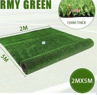 Artificial Grass Turf 2x5m Indoor Outdoor Balcony Garden