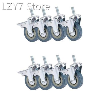 Heavy Duty 75mm Swivel Castor with Brake Trolley Casters Whe