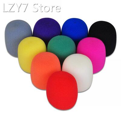 1pc Mix Colors Sponge Microphone Set Replacement Foam DJ Sta