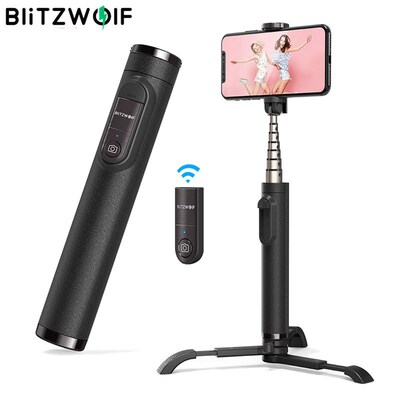 BlitzWolf BW BS9 Mini bluetooth Selfie Stick Monopod Tripod