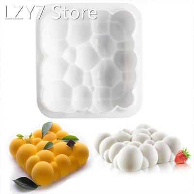 2022 New Cloud Shape Silicone Mousse Mold 1Pc Square Baking