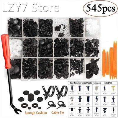 545pcs Car Retainer Clips & Fastener Remover Multi-purpo