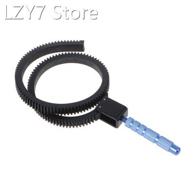 1Pc Adjustable Follow Focus Gear Ring Belt Aluminum Alloy Gr