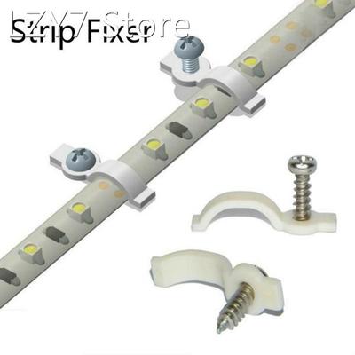 10PCS/50PCS Fixer Clip With Screw for Fix 5050 RGB Single Co