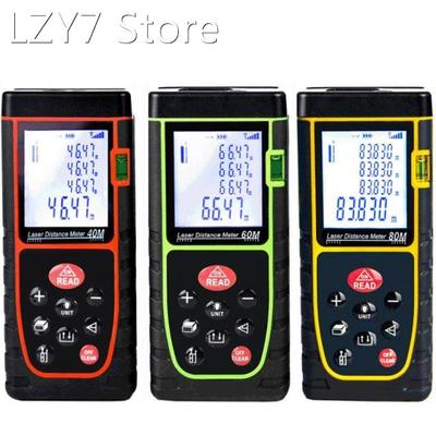 40/60/80/100m Infrared Distance Meter Rangefinder Real-tim