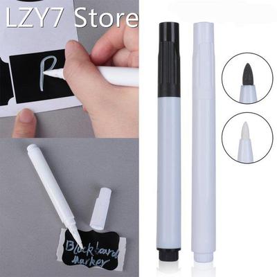 1pc Black White Liquid Chalk Blackboard Drawing Pen for Kids