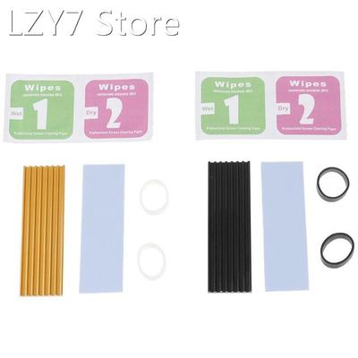 1set Pure Aluminum Cooling Heatsink Thermal Pad For N80 NVME