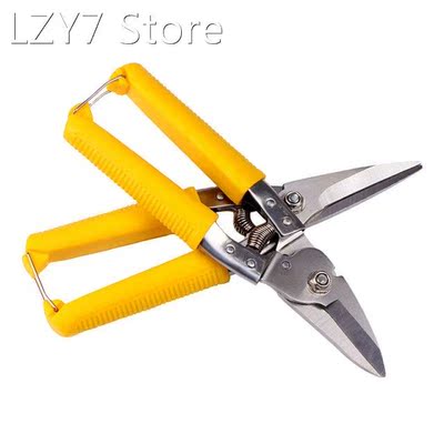 NEW 1PC Cutting Scissors For Metal Plastic Handle Straight a