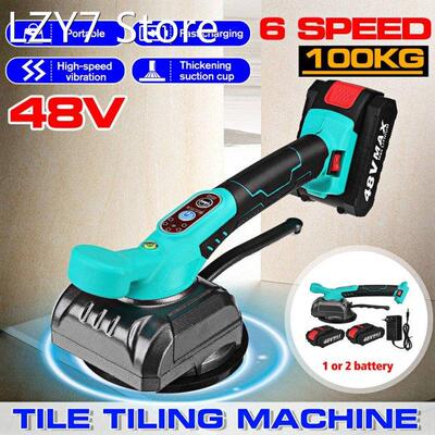 48V Tiles Tiling Machine Tile 6 Speed Vibrator Suction Cup A