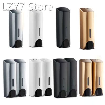 Single Double 380ml Soap Dispenser Wall-mount Shower Bath Sh