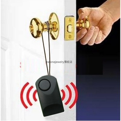 portable door sensor alarm door handle alarm door handle tou