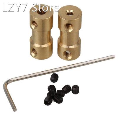 2pcs 3.17 x 2.3mm Copper Shaft Motor Flexible Coupling Coupl