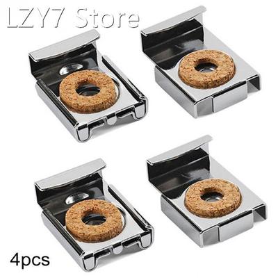 4pcs Glass Clamp Zinc Alloy Frameless Bathroom Mirror Glass