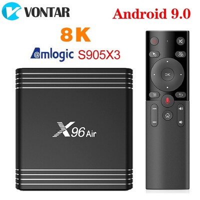 2020 VONTAR X96 Air TV BOX Android 9 9.0 Amlogic S905X3 min