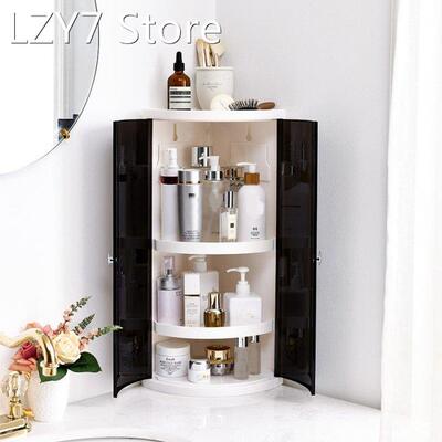 Plastic Bathroom shelf Triangle Storage Rack Wall-absorbing