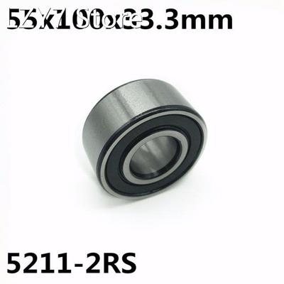 5211-2RS 55x100x33.3 mm Double row angular contact bearings