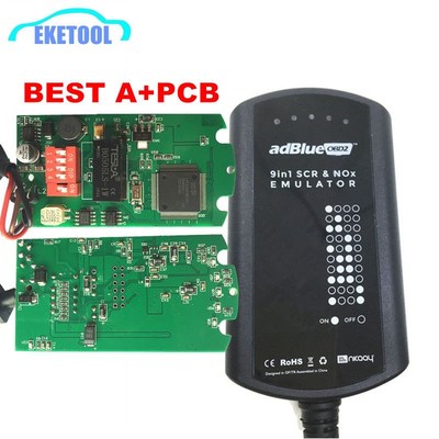 Newest A+ Full Chip Adblue 9 IN 1 Upgrade Adblue 8 IN 1 8in