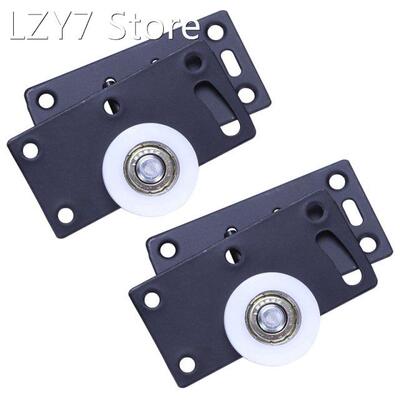 16Sets Sliding Door Wheels Rollers Pulleys Runners for Cupbo