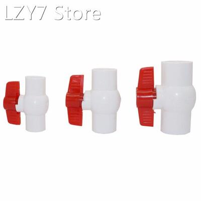 1pc 20mm 25mm 32mm PVC Ball Valve Waterstop Switch Connector