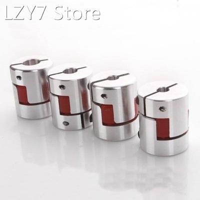 4PCS Aluminium Plum Flexible Shaft Coupling D20 L25 5X6mm Mo