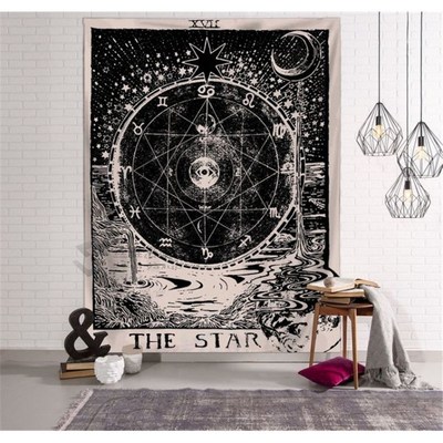 Bohemian Decor Hippie Tapestry Tarot Wall Hanging Wall Carpe