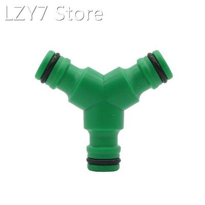 Y Type Water Quick Coupling 3 Way Garden Hose Connector Spli