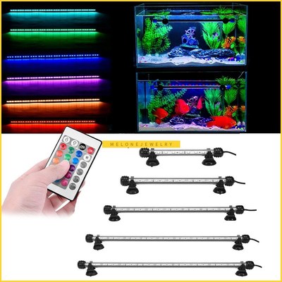 18cm-52cm Aquarium Fish ank LED Light Submersible Waterproof