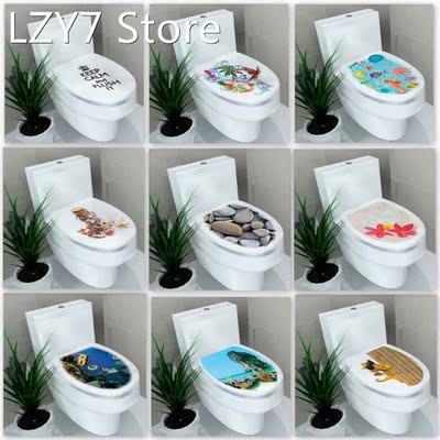 32*39cm Sticker WC Pedestal Pan Cover Sticker Toilet Stool C