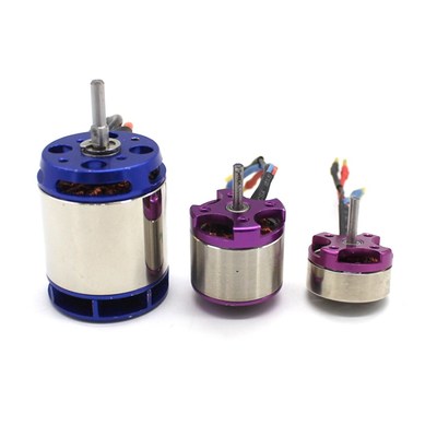 Brushless Motor 6V Purple/Blue FIRE 1pc Motor for FPV QAV250