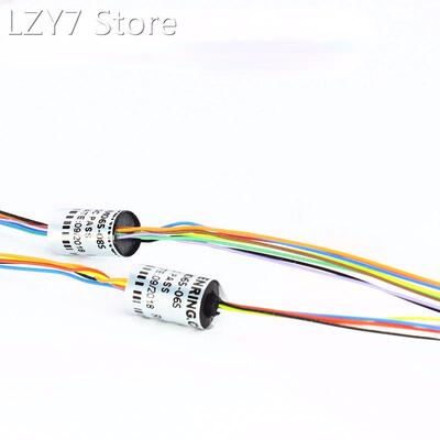 Electric Slip Ring Collecting Ring with OD 6.5mm 4/6/8/12 Wi