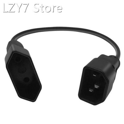 Power Adapter Cord , IEC 320 C14 Male Plug to European CEE 7