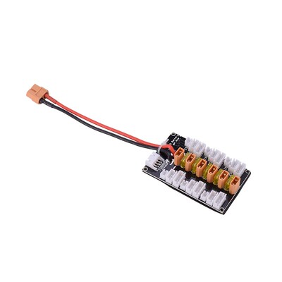 1S 3S XT30 Plug Lipo Battery Parallel Charging Board with 6