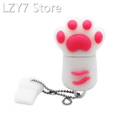 USB Flash Drive Cute Cat Paw USB 2.0 Pendrive 128GB 64GB 32G