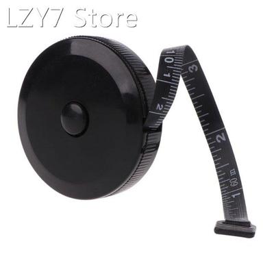 1.5m/60inch Black Tape Measures Dual Sided Retractable Tools