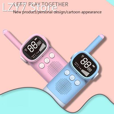 2Pcs Children's Walkie Talkie 3KM Range UHF Radio La