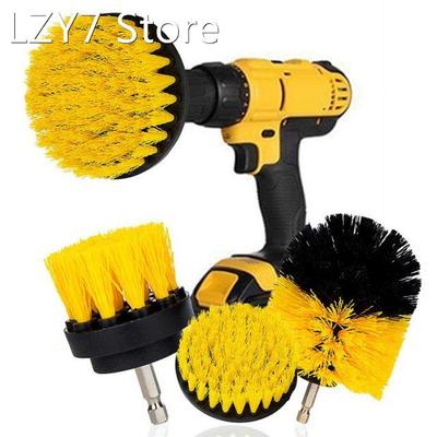 Power Scrubber Brush Set For Bathroom Drill Scrubber Brush F