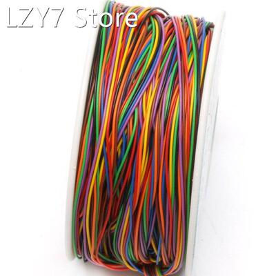 One Roll 8 Colors 30AWG Wire Wrapping Wire, Tinned Copper So