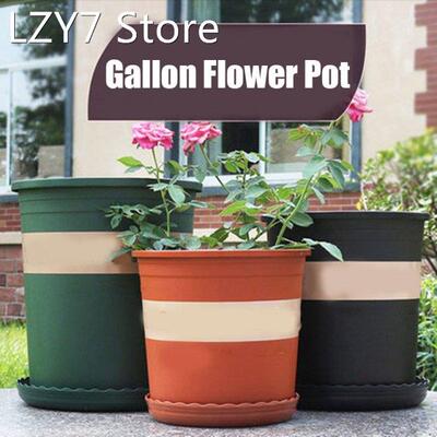 Large Round Short Flower Pot Control Root Rose Pot Planting