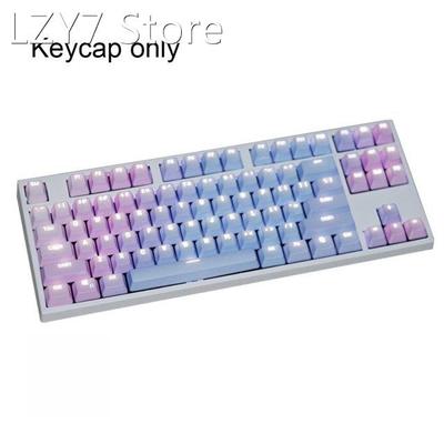 Rainbow Color PBT Colorful Mechanical Keyboard Double Shot C