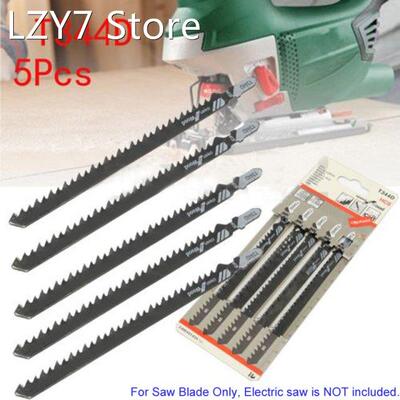 5pcs/set 6 T T-Shank Jigsaw Blades For Wood Plastics Cutting