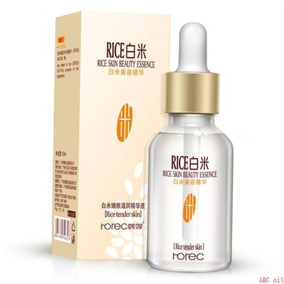 White Rice 15ml Face Serum Anti-Wrinkle Skin Care白米精华液