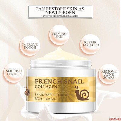 Unisex Snail face cream collagen serum day cream Snail ess