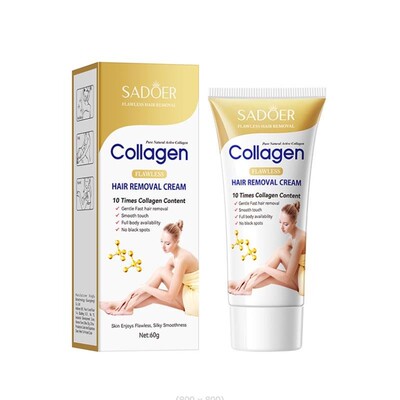 3PCS  SADOER COLLAGEN BODY LOTION FACE CREAM SERUM CLEANSER