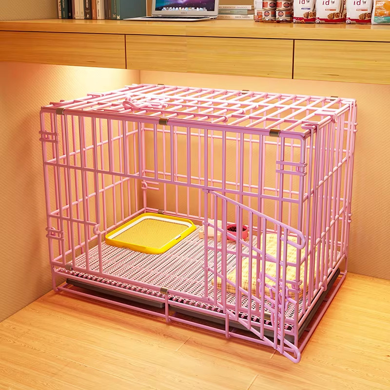 狗笼子中小型犬室内家用柯基泰迪带厕所分离博美专用宠物狗窝笼子