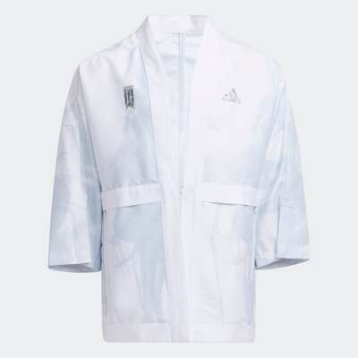Adidas/阿迪达斯 儿童武极系列梭织运动夹克外套 GP0497